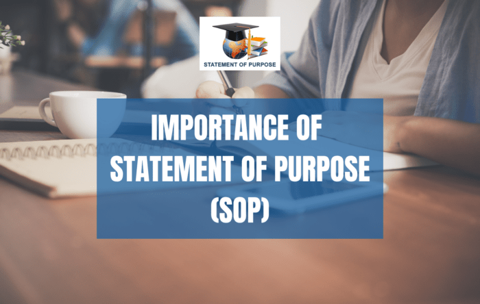 How Important is Statement of Purpose (SOP)? - SOP & Career Advisory ...